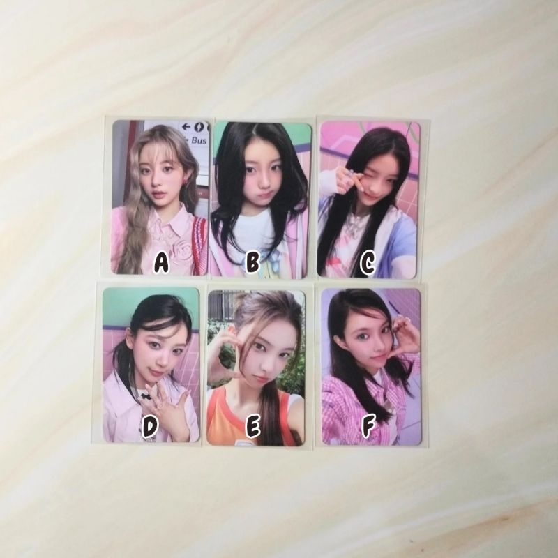 Jual Illit pc Official Photocard Yunah minju moka wonhee iroha super real me weverse wv pob ...