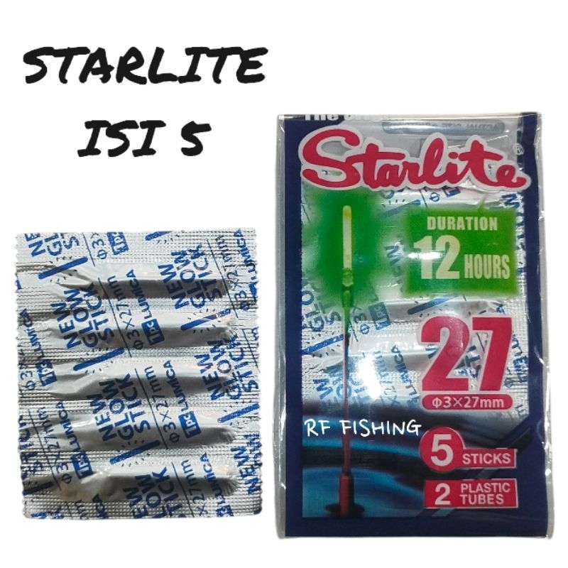 Jual Starlite Pancing Lumica isi 5 Kapsul / Light stick / glow stick ...