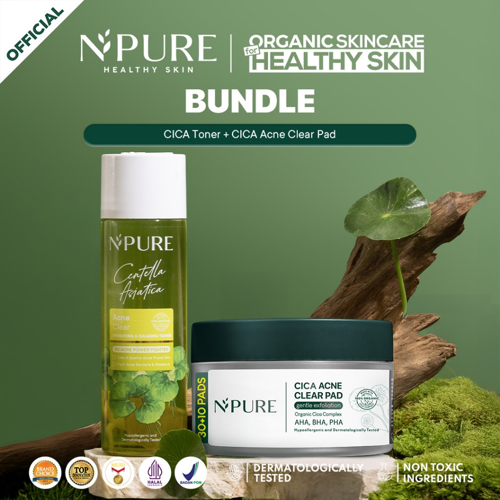 Jual 【SPECIAL PRICE】【ACNE CARE】NPURE Bundling Toner CICA 150ml + CLear ...