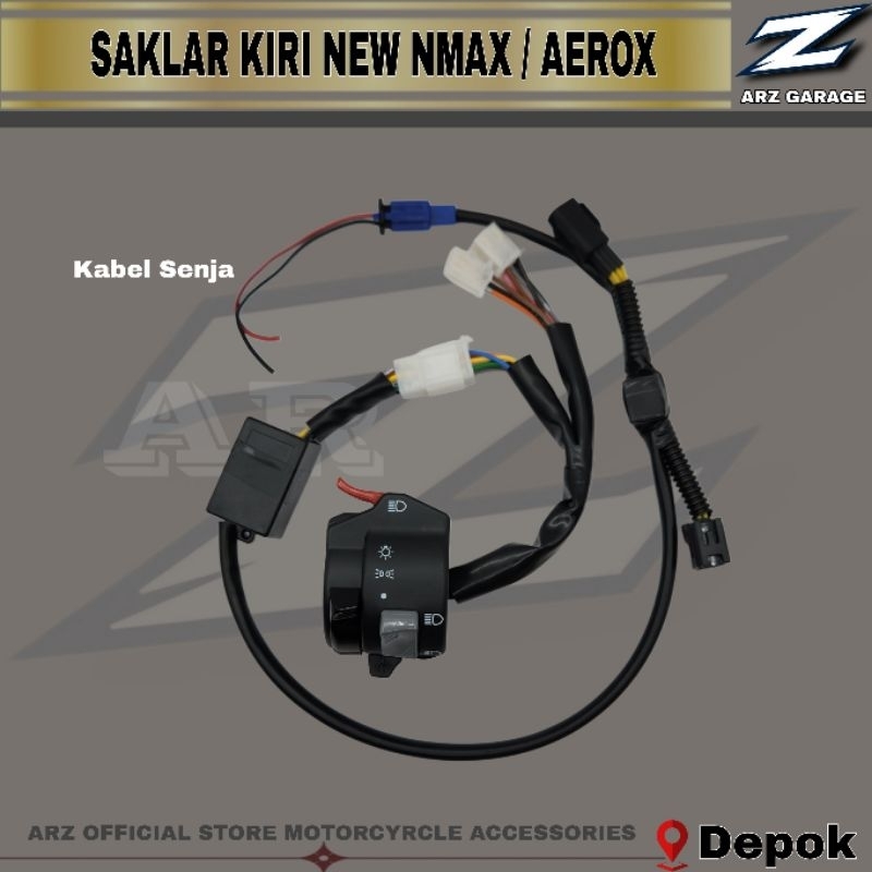 Jual SAKLAR KIRI NEW NMAX 2020-2023 / NEW AEROX 2021-2023 / OLD NMAX ...