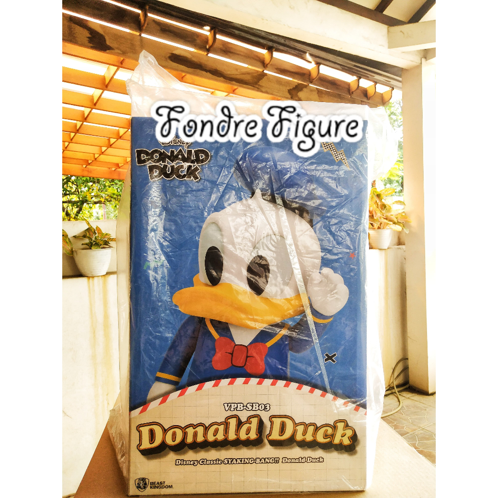Jual ORIGINAL BK VPB-SB03 DISNEY DONALD DUCK CLASSIC SYAKING BANG BEAST KINGDOM FIGURE | Shopee ...