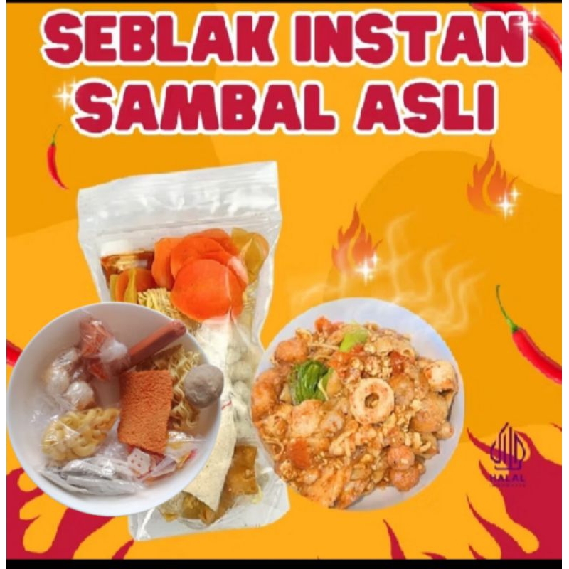 Jual seblak toping lengkap halal seblak khas bandung juara terlaris ...