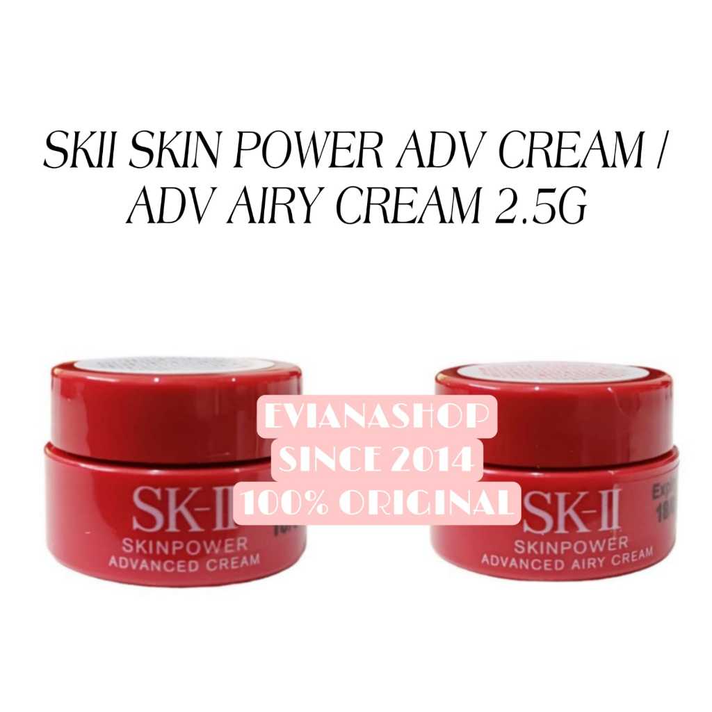Jual #EVSH# Original SKII Skin Power Advance Cream Trial 2.5gr | Shopee ...