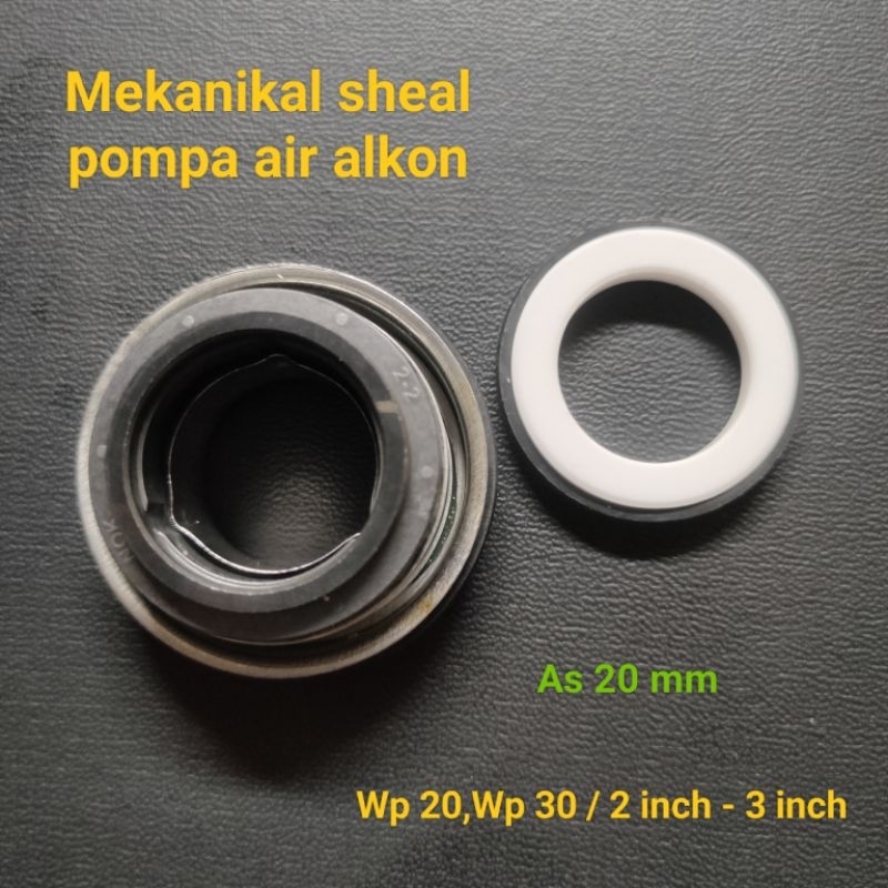 Jual Sil pompa air alkon 2-3 inch mechanical seal kato wp 20, wp 30 - Snb 50 karet - lubang ass ...
