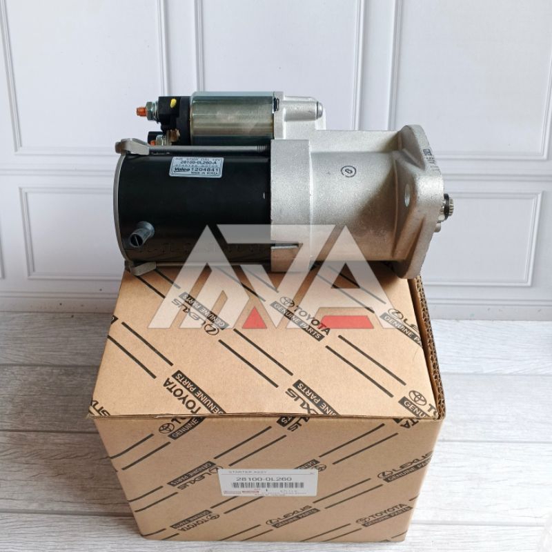 Jual DINAMO STARTER ASSY TOYOTA HILUX REVO 2GD DIESEL ORI 28100-0L260 ...
