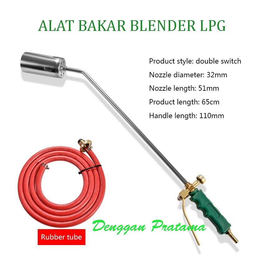 Jual Alat Bakar Blander Gas LPG Flamethrower Heating Torch | Shopee ...