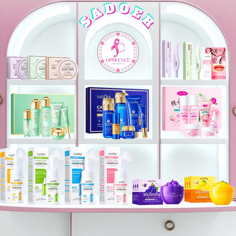 Jual 17 PIlihan Sadoer English Skincare Set, Foam Wash, Sleep Mask ...