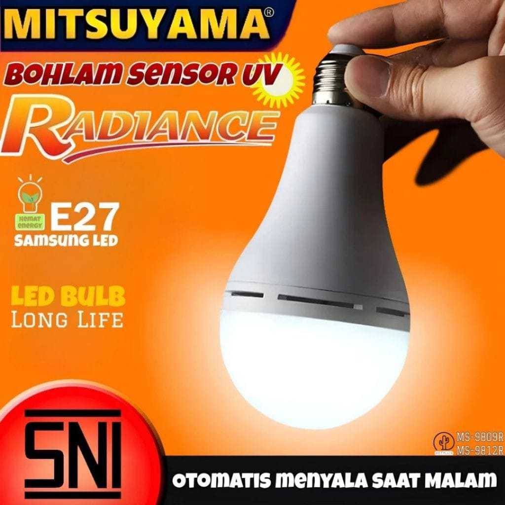 Jual MITSUYAMA Lampu Otomatis Sensor Cahaya 9W, 12W, 30W, 40W LED ...