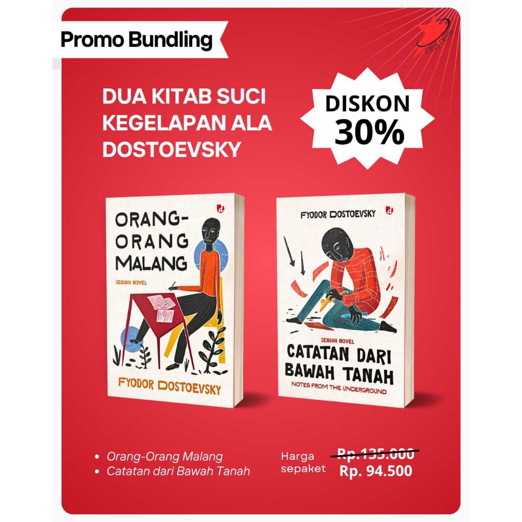 Jual DIVA Press - Paket Novel Fyodor Dostoesvsky (Orang-orang Malang ...