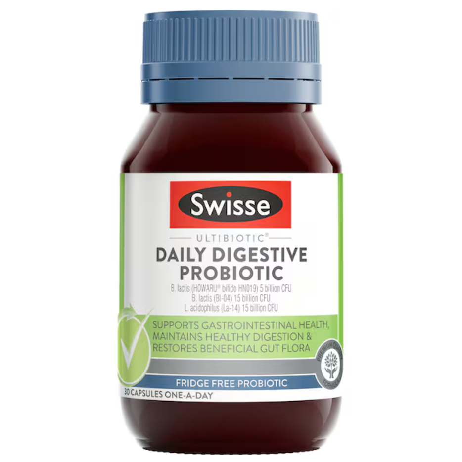 Jual Swisse Ultibiotic Daily Digestive Probiotic Dewasa Capsules 30 ...