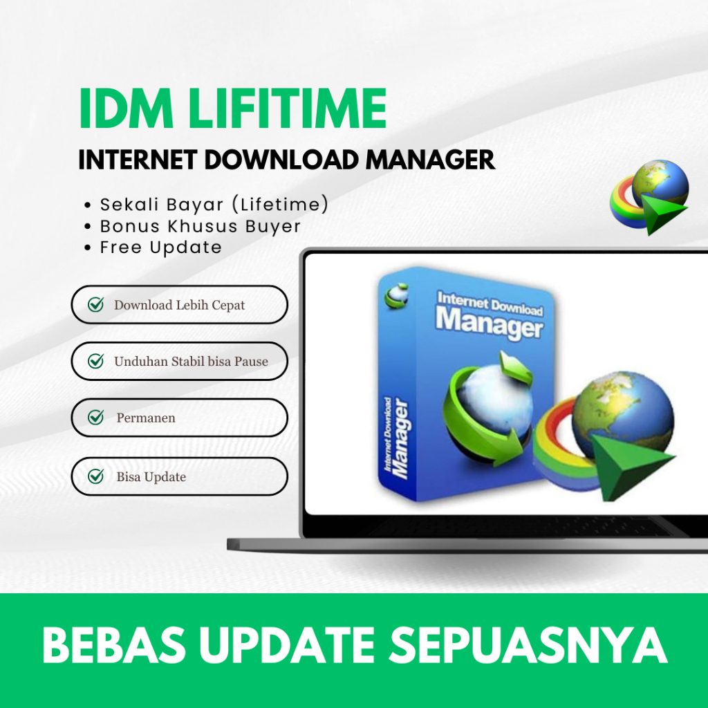 Jual [Update Lifetime] IDM Internet Download Manager Terbaru Lifetime ...