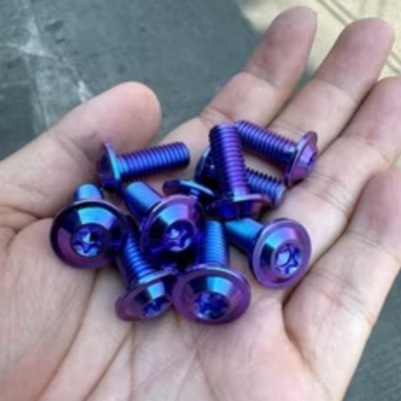 Jual Baut Disk Titanium Baud Disc Piringan Cakram 8x20m UNIVERSAL semua Motor | Shopee Indonesia