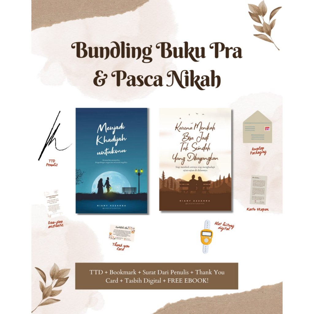 Jual PAKET PRA NIKAH BUKU - RIANY AZZAHRA GADISTURATEA | Shopee Indonesia