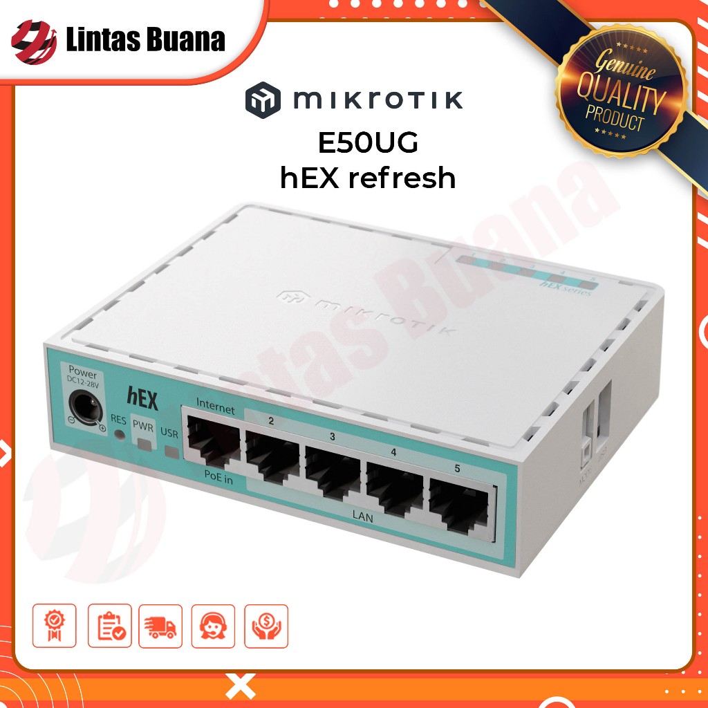 Jual Mikrotik E50UG HEX Refresh Gigabit Router hex | Shopee Indonesia