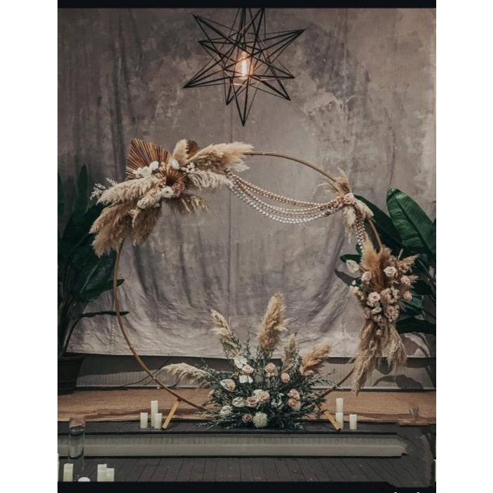 Jual BACKDROP LINGKARAN 98 UNTUK ACARA WEDDING DAN LAMARAN PERNIKAHAN ...