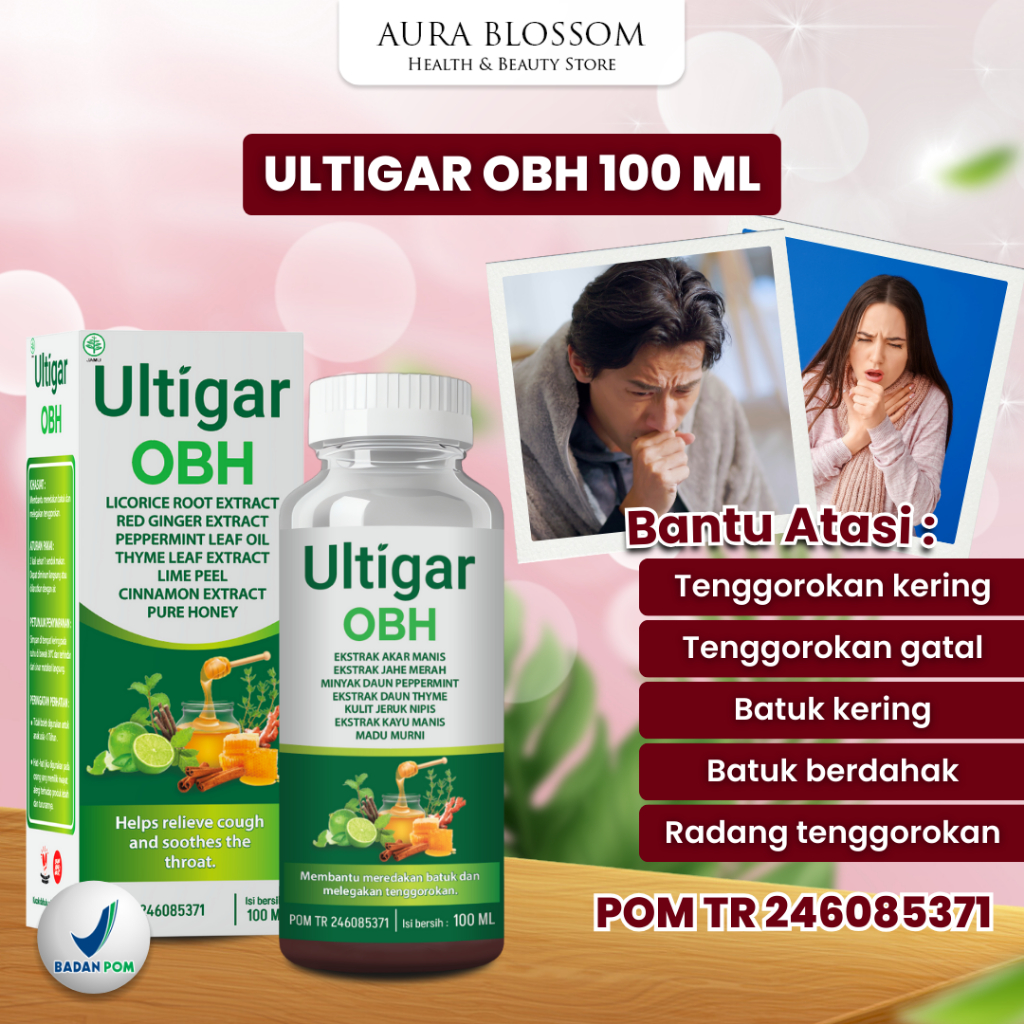 Jual Ultigar OBH - Botol Isi 100ML - Obat Batuk OBH Ultigar | Shopee ...