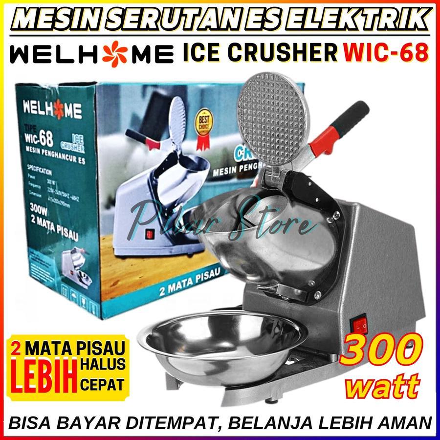 Jual Mesin serut es batu Ice Crusher Mesin Es Serut Listrik Wellhome ...