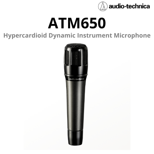 Jual Audio-Technica ATM650 Hypercardioid Dynamic Instrument Microphone ...