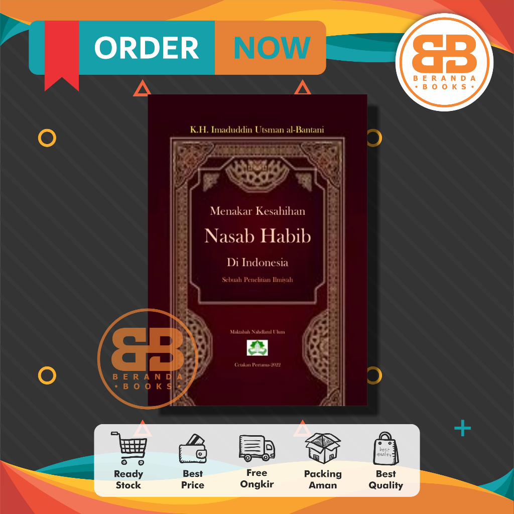 Jual Buku Menakar Kesahihan Nasab Habib Di Indonesia | KH. Imadudin al bantani | Shopee Indonesia