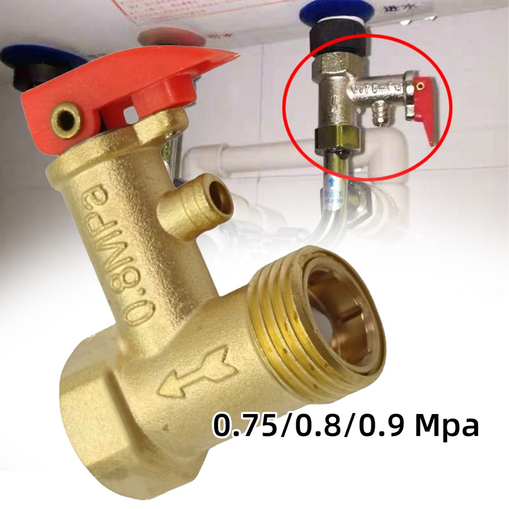 Jual Safety Valve Katup Klep Pengaman Tekanan Mesin Pemanas Air Water ...