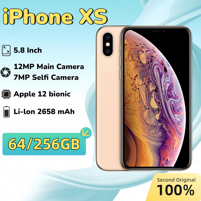 Jual IPHONE XS 64GB 256GB SECOND All SIM ORIGINAL100% FULLSET Mulus All ...