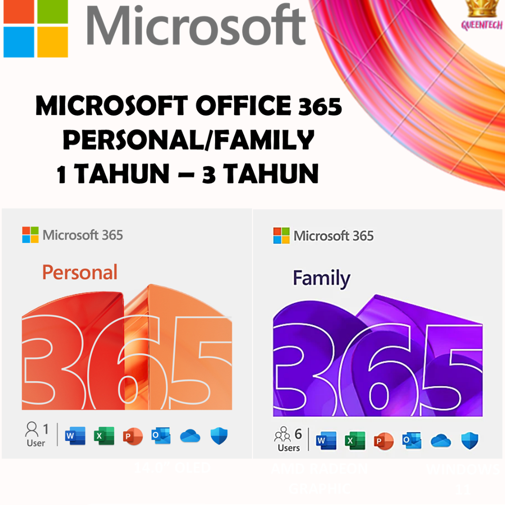 Jual Microsoft Office 365 Personal/Family 1 Tahun - 5 Tahun Support All Device | Shopee Indonesia