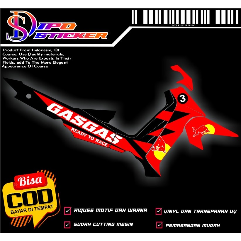 Jual sticker striping Yamaha fiz R custom (bisa riquest) | Shopee Indonesia