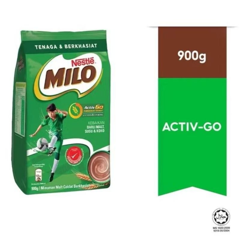 Jual MILO 900GR ACTIV GO MLYSIA | Shopee Indonesia