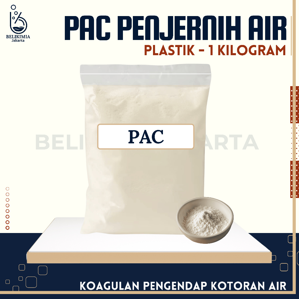 Jual PAC Penjernih Air - Koagulan Pengendap Kotoran Air | Shopee Indonesia