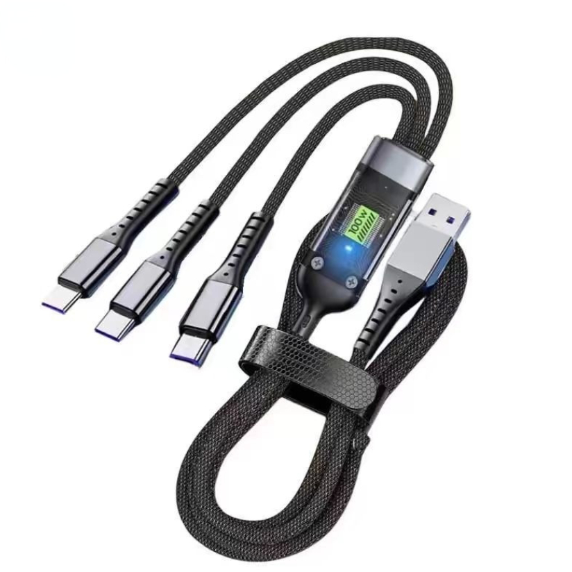 Jual Kabel 3in1 Fast charging 100W / Kabel 100w Fast charging 3in1 ...