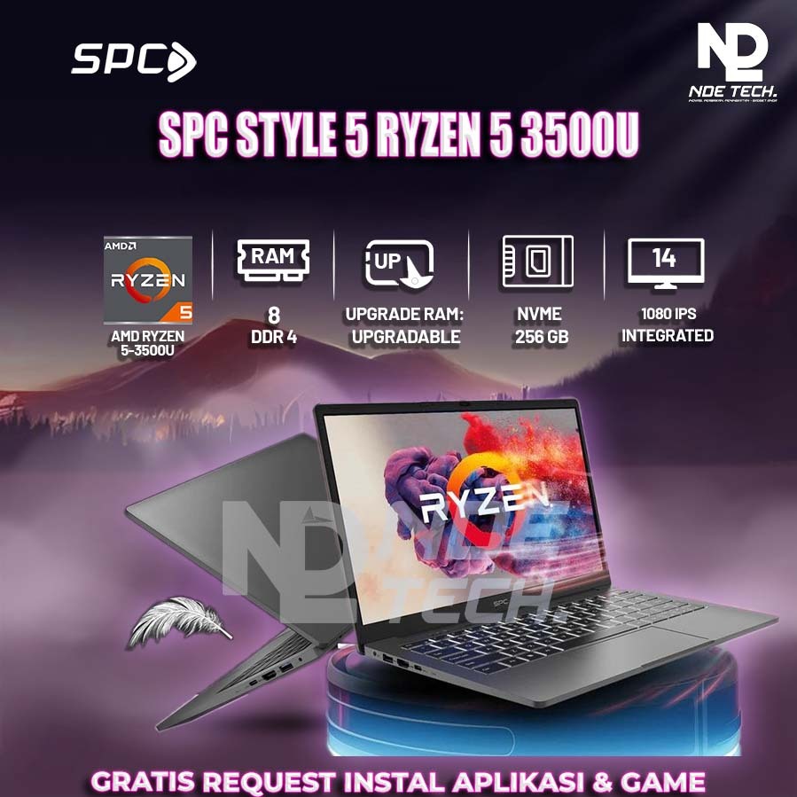 Jual SPC STYLE 5 RYZEN 5 3500U | Shopee Indonesia