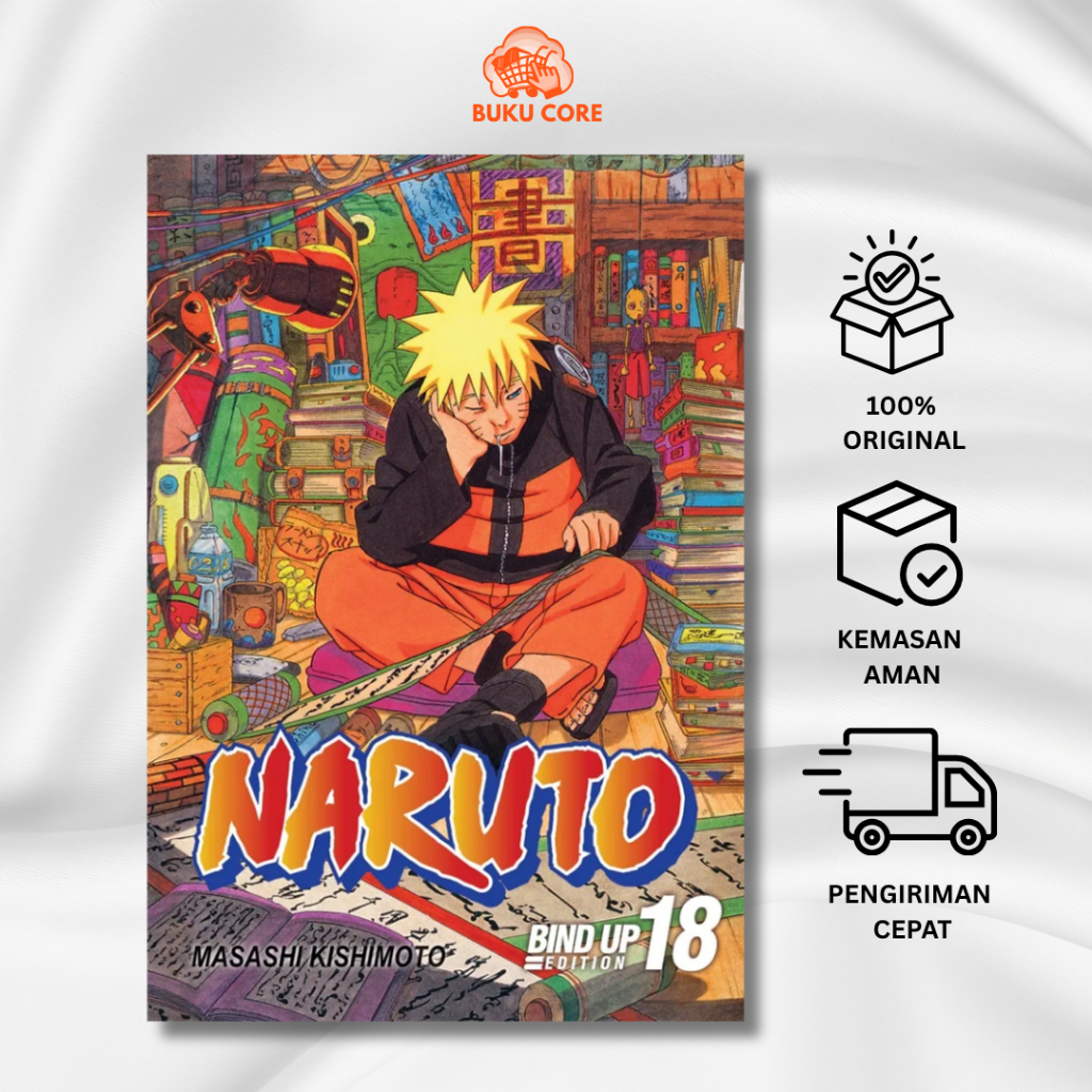 Jual Komik Naruto Bind Up Edition 18 - Masashi Kishimoto | Shopee Indonesia