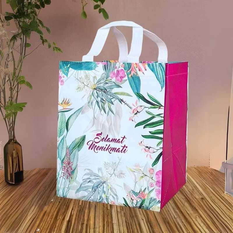 Jual Tas Hajatan laminasi isi 12 pcs/ Spunbond Laminasi/ tas untuk ...