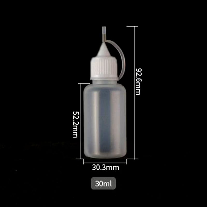 Jual QUILLING GLUE APPLICATOR FINE TIP BOTTLE BOTOL TETES LEM PLASTIK ...