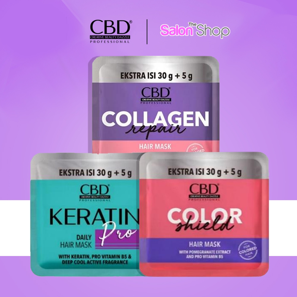 Jual CBD Hair Masker Color Sachet | gdlb01 | Shopee Indonesia