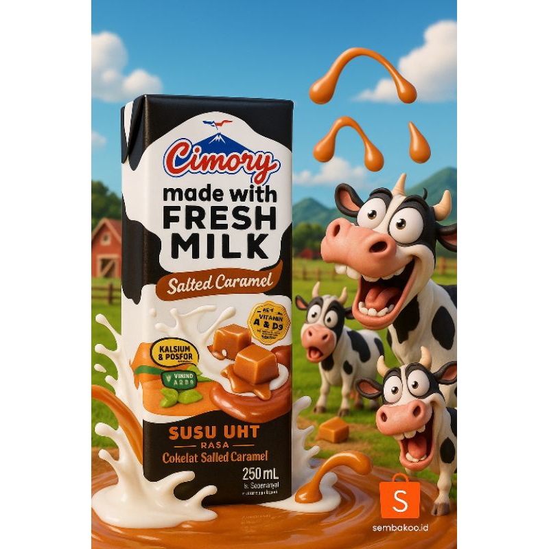 Jual Cimory UHT 250ml Susu Fresh & Lezat - Semua Varian Rasa | Minuman ...