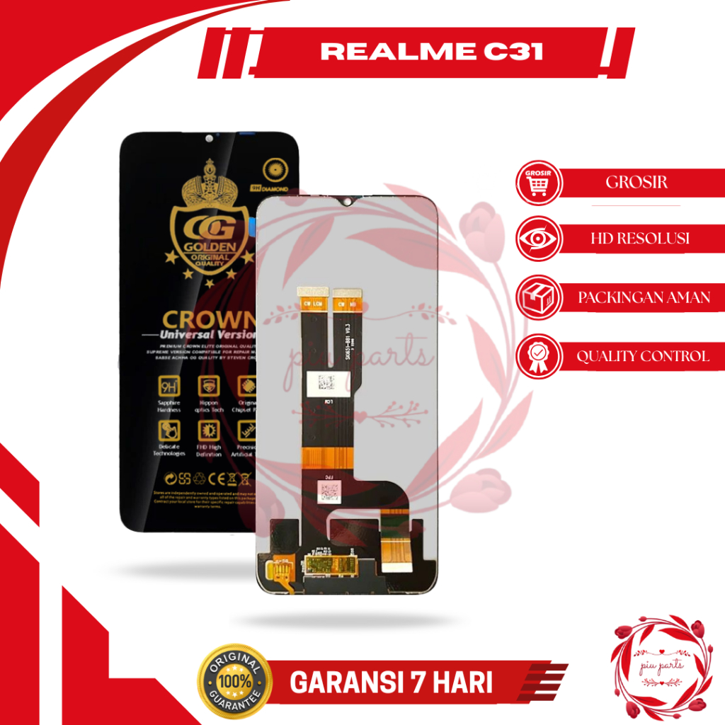 Jual LCD REALME C31 TOUCHSCREEN FULLSET COMPLETE ORIGINAL | Shopee ...