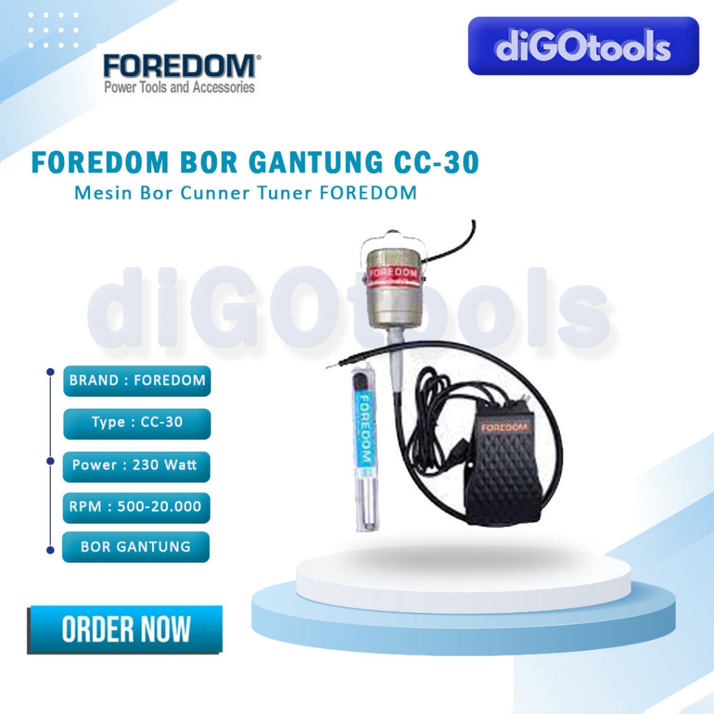 Jual Foredom mesin bor gantung CC-30 - Mesin Bor Gantung CC30 - Bor ...
