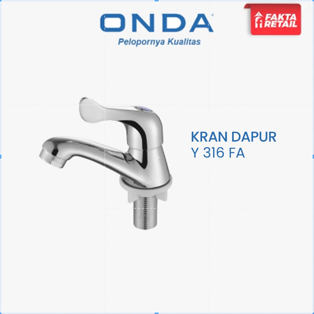 Jual Kran Wastafel ONDA Y 316 FA Keran Cuci Tangan | Shopee Indonesia