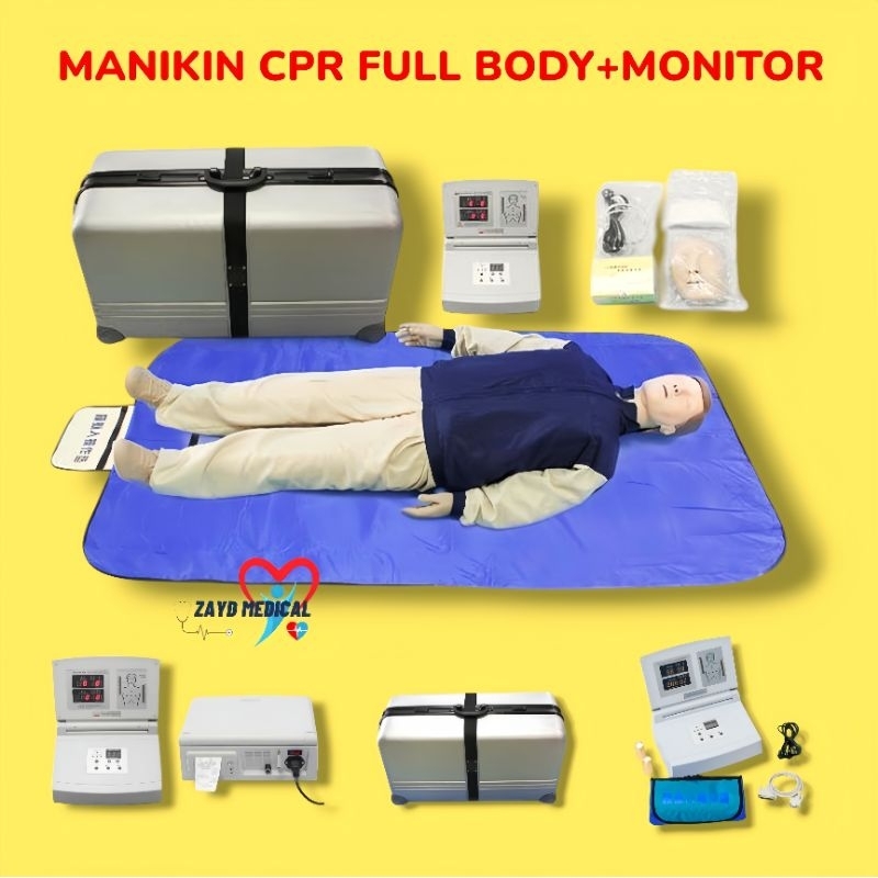 Jual phantom/ manikin/ manekin cpr full body/ manikin cpr full body ...
