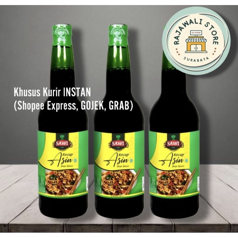 Jual KECAP ASIN SAWI Botol 625ml [KHUSUS INSTAN] | Shopee Indonesia