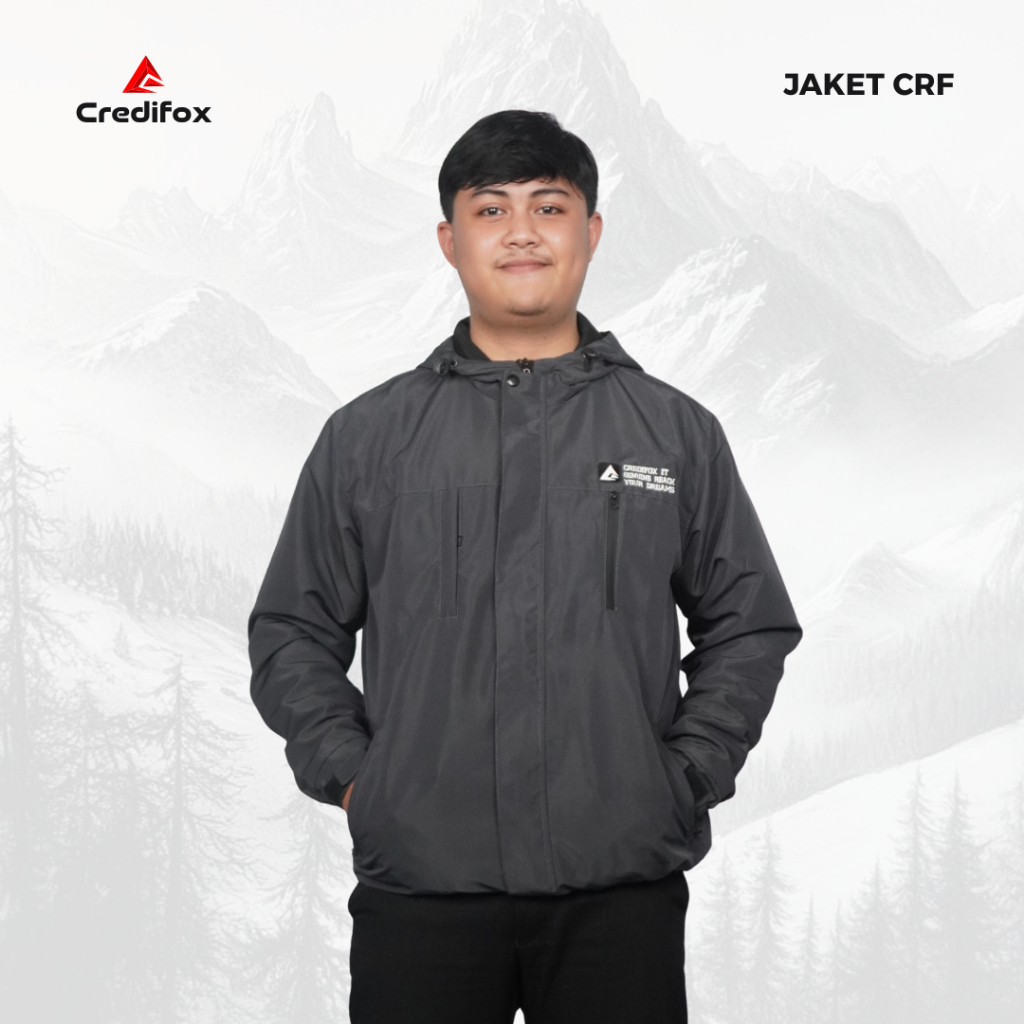 Jual CREDIFOX Jaket waterproof pria crf - jaket gunung - jaket outdoor ...