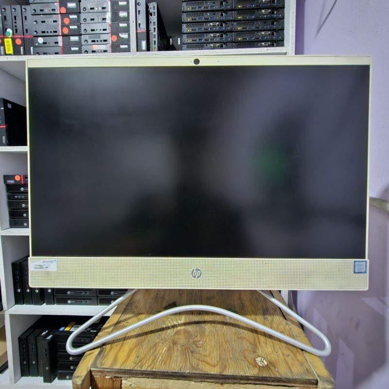 Jual PC AIO HP TPC 22 INCH FRAMELESS CORE I3 GEN 8 RAM 16GB NVME 256GB ...