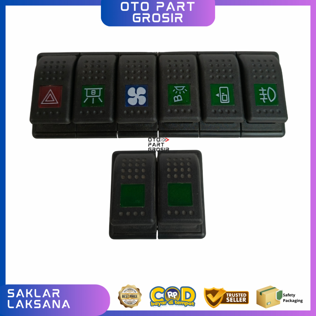 Jual Saklar Laksana Bus/Saklar Panel Dashboard Bus Laksana | Shopee ...