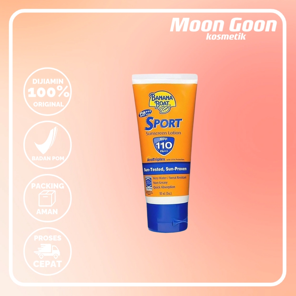 Jual Banana Boat Sport Sunscreen SPF 110 PA+++ 90ml /Sunblock Untuk ...