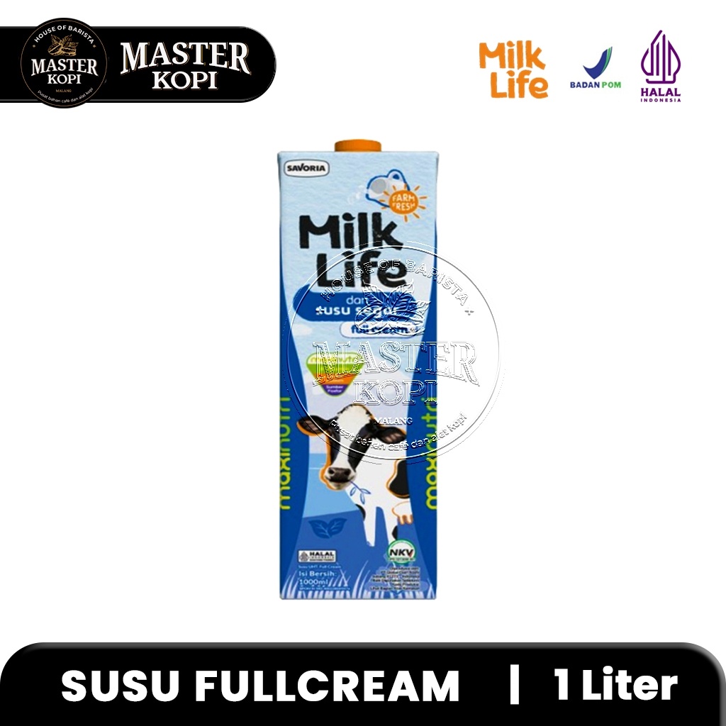 Jual Susu UHT Milk Life 1L / Susu Full Cream Milklife 1 Liter | Shopee ...