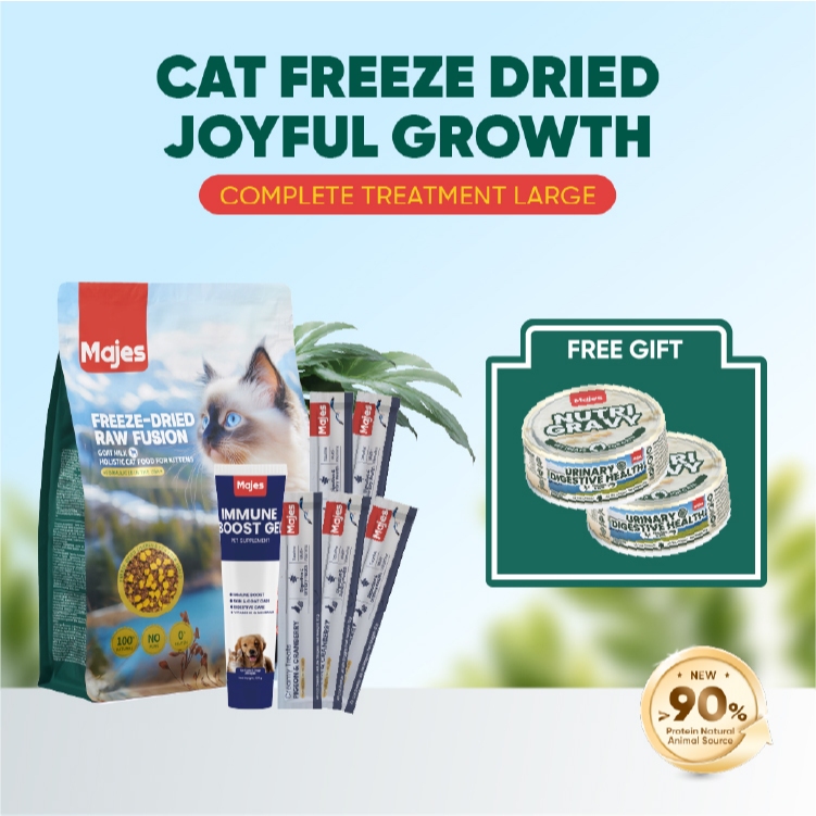 Jual Majes Bundling Complete Treatment Freeze Dried / High Protein ...