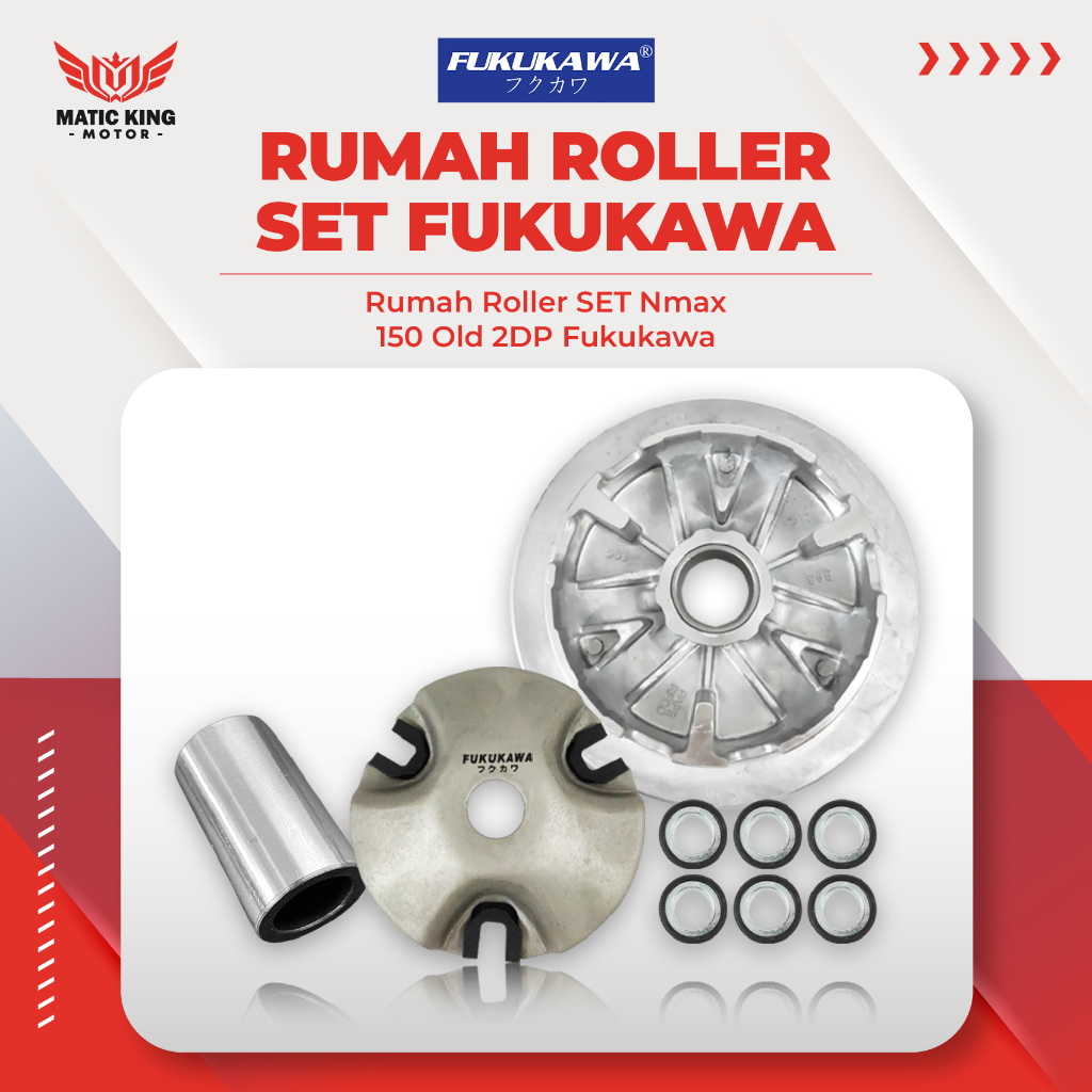 Jual Rumah Roller Set Yamaha Nmax 150 Lama Old 2DP 12 gr Fukukawa ...