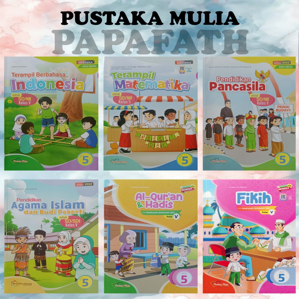 Jual Buku Pustaka Mulia SD/MI Kelas 5 - Kurikulum Merdeka | Shopee Indonesia