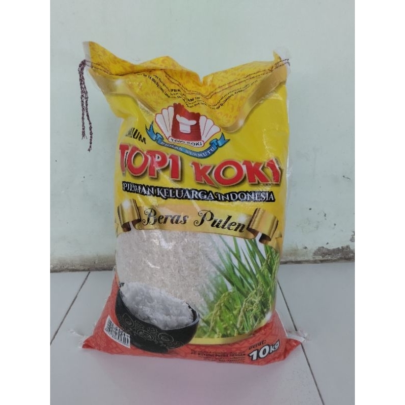 Jual Beras Topi Koki 10kg | Shopee Indonesia